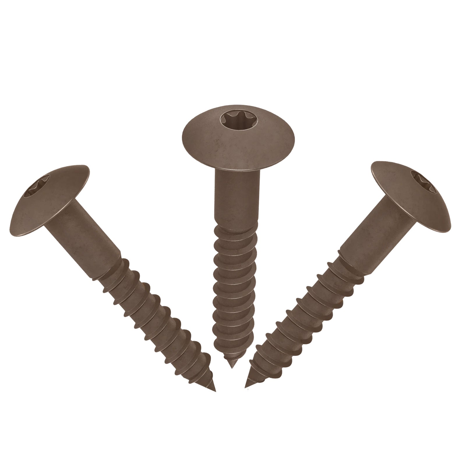 Slatted Cladding Coloured Screws (Pack of 25)