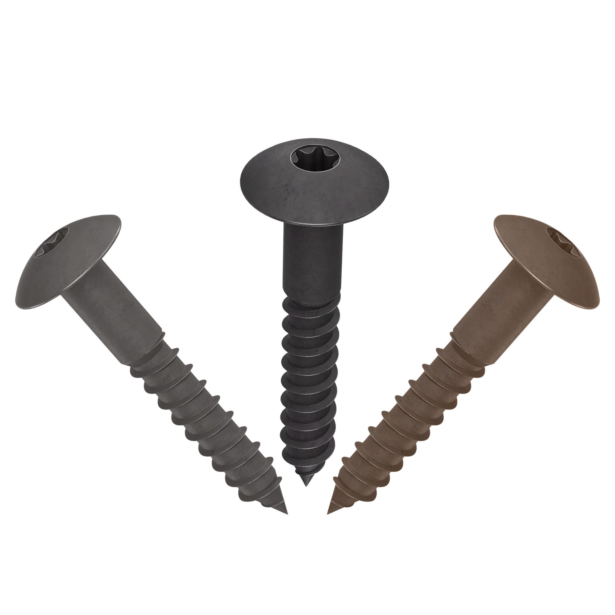 Slatted Cladding Coloured Screws (Pack of 25)